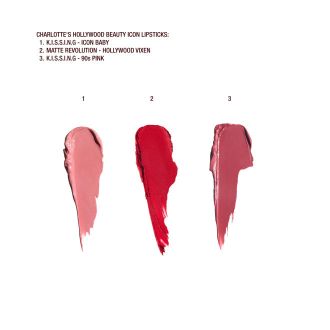 CHARLOTTE'S ICONIC HOLLYWOOD LIP TRIO – Sofie Store